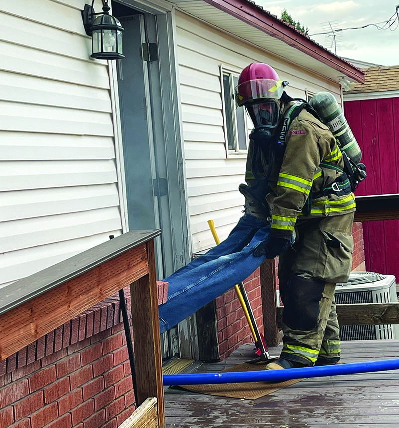 Mock Fire Training - Salina Sun